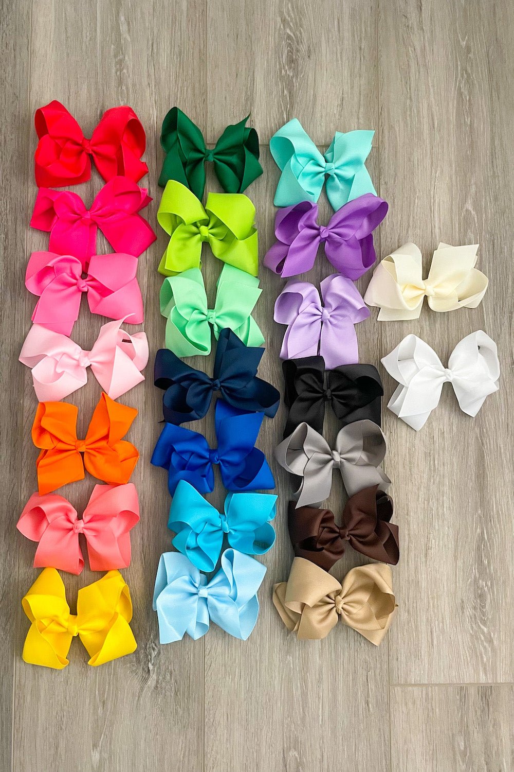 XL 6" Boutique Bows, complete girls boutique clothing – Rylee Faith Designs